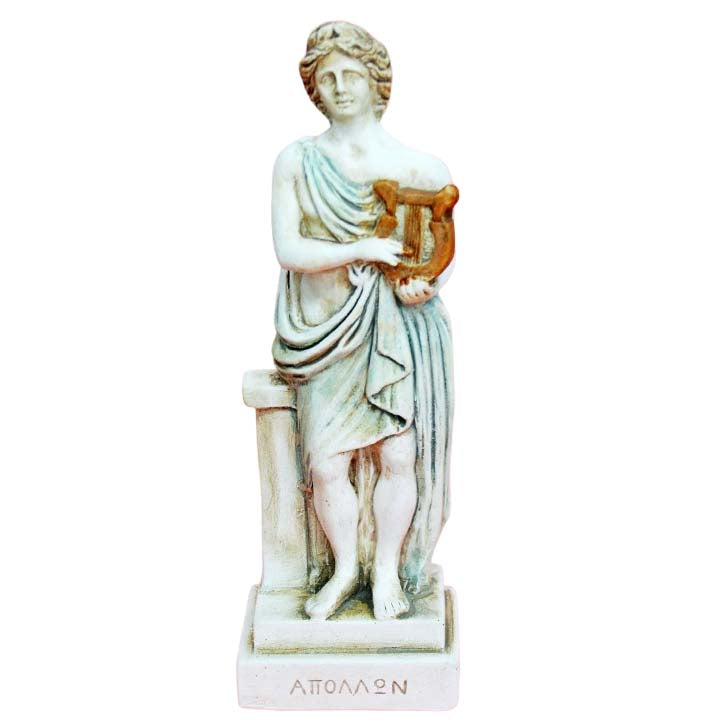 Apollo small statue sculpture - Olympian God of light sun music poetry ...