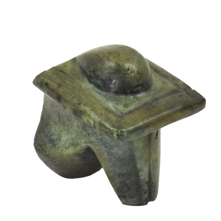 Cycladic contemplation thinking bronze figurine - Ancient Modern Art A ...