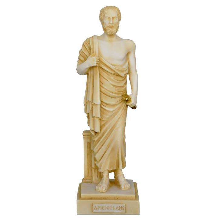 Aristotle Aged Statue - Student of Plato - Father of Western Philosoph ...