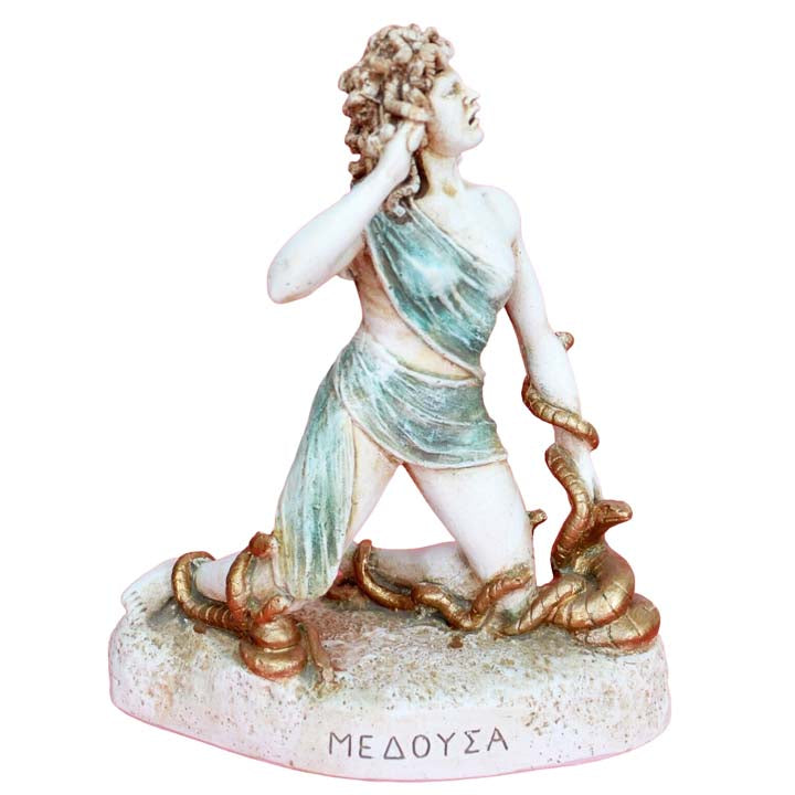 Medusa statue - Gorgon Medousa - Snake Lady - Guardian Protectress ...