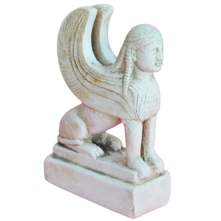 Statue De Sphinx Grec Winged Sphinx Statue Stock Image C038/3731