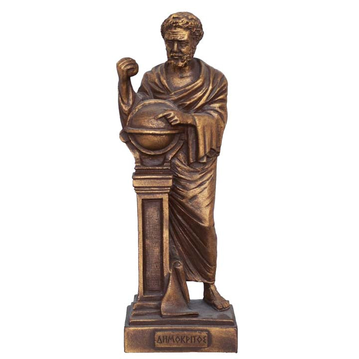 Democritus Statue - The Father of Atomic Theory - Ancient Greek Philos ...