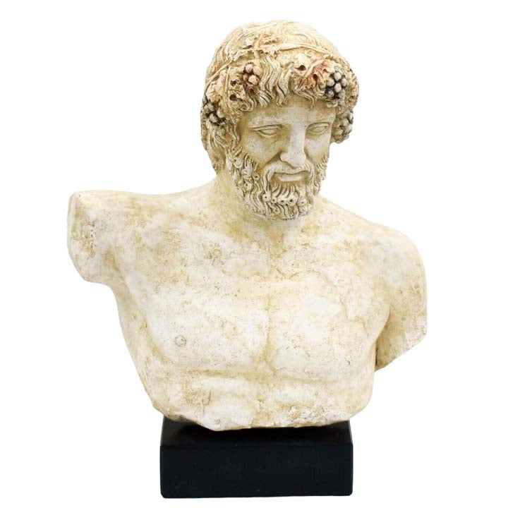 Dionysus Bacchus sculpture - Dionysos - God of Wine Ritual Madness and ...