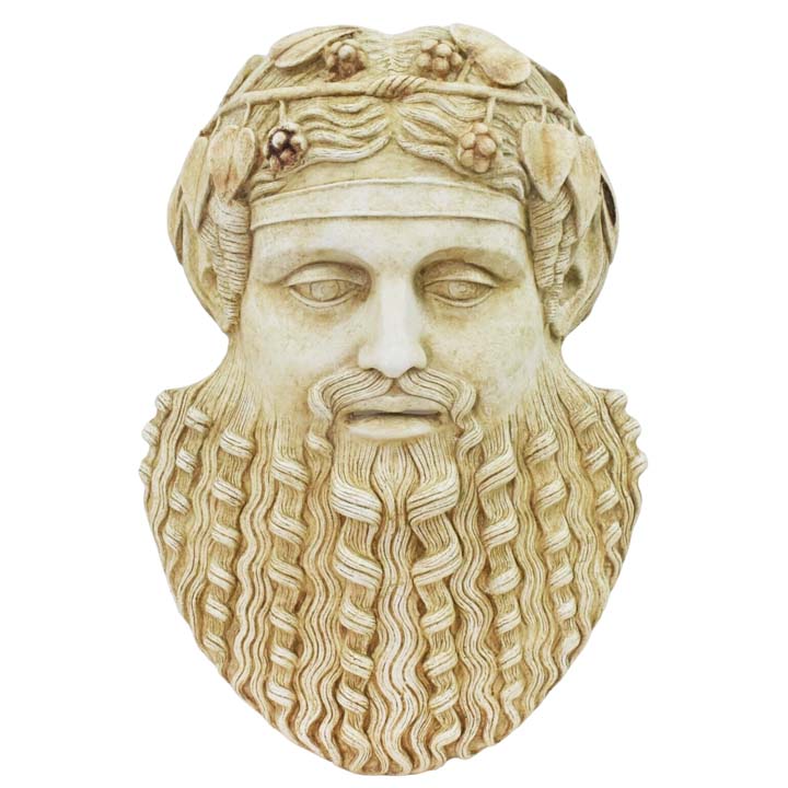 Dionysus Mask - God of Wine Ritual Madness ecstasy - First Theater of ...