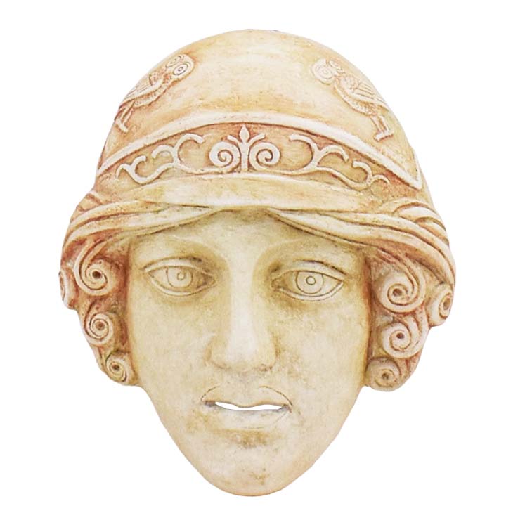 Goddess Athena Miniature Mask - Ancient Greek Theater - Protector of A ...
