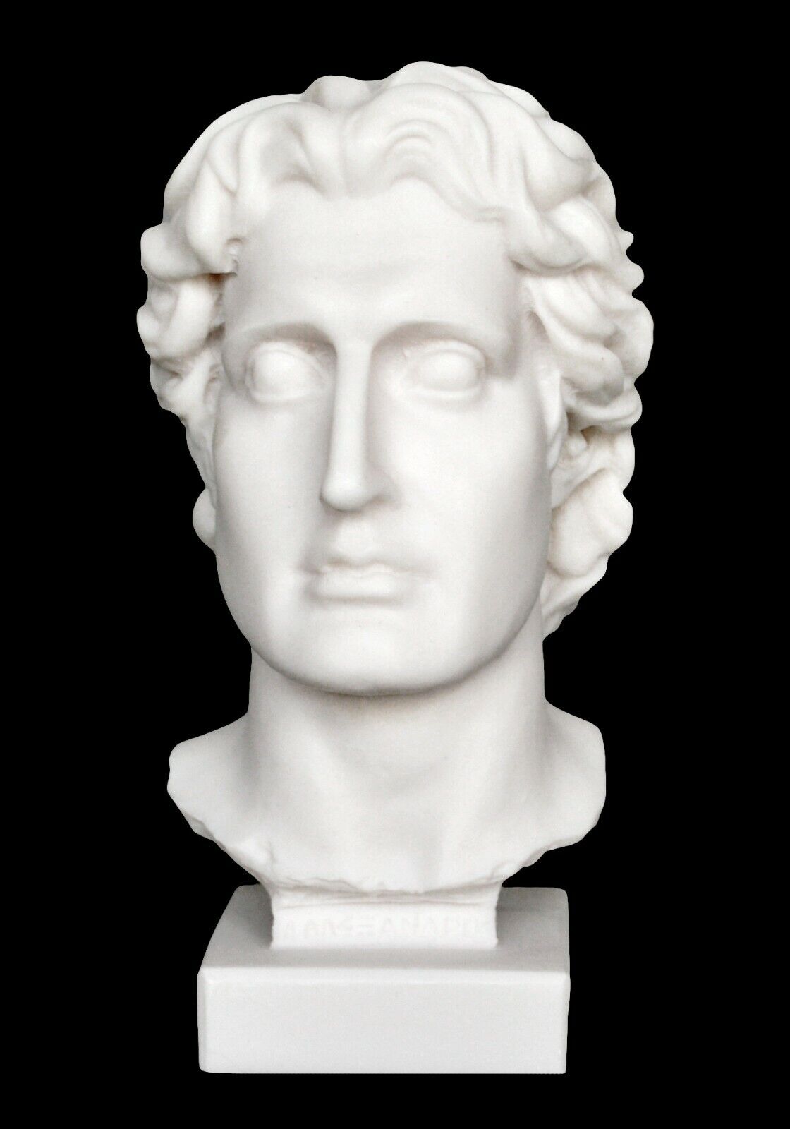 Alexander the Great Macedonian Alabaster bust - King Of Vergina - Phil ...