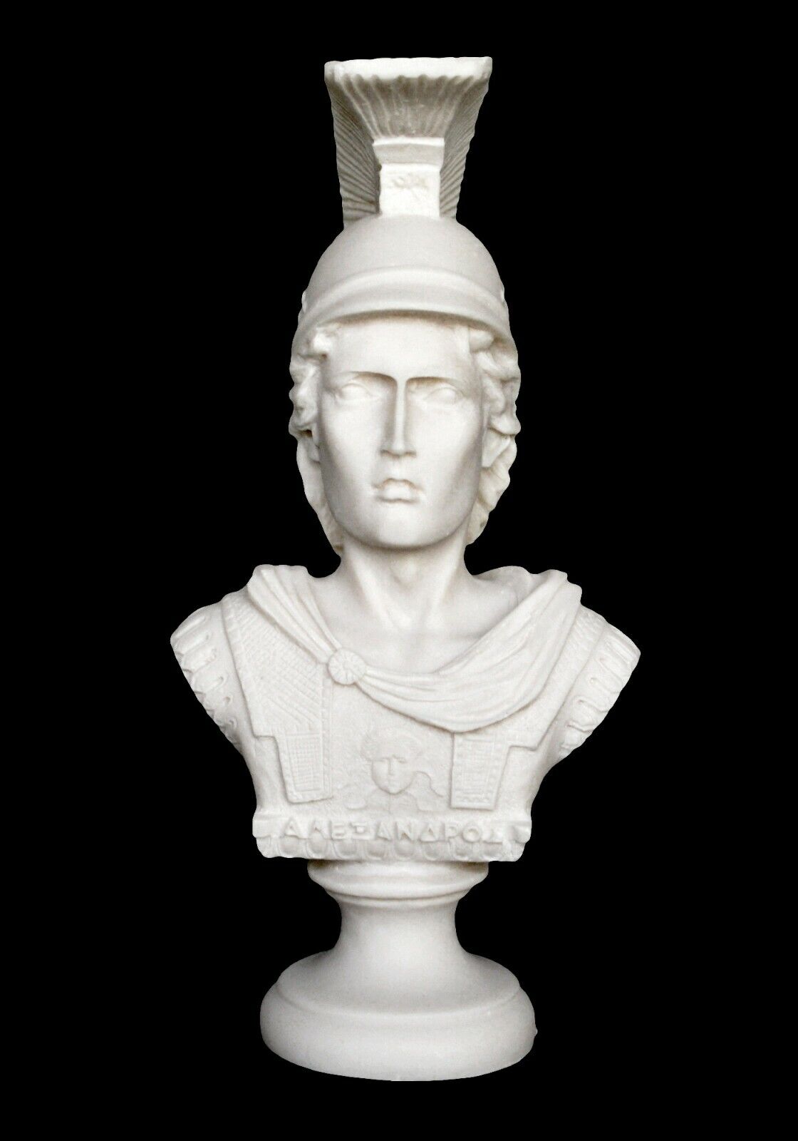 Alexander the Great Macedonian Alabaster bust - King Of Vergina - Phil ...